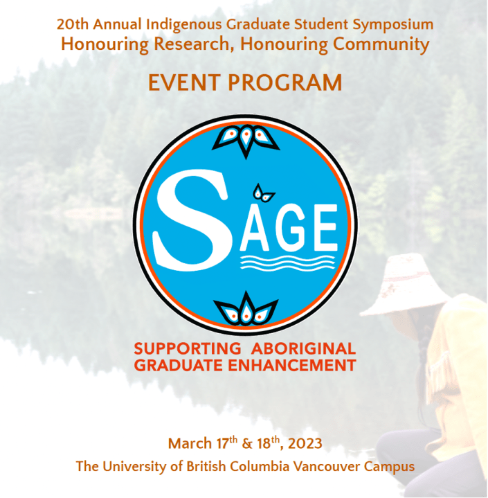 2023 IGSS – Event Program « SAGE - University of British Columbia